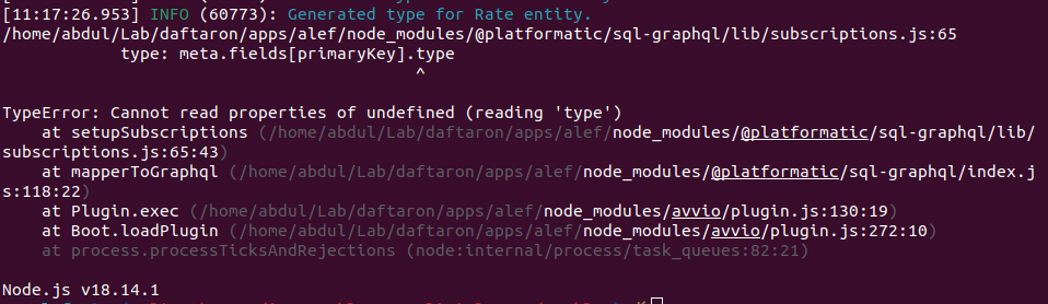 Snake Case Id name, cause a TypeError · Issue #732 · platformatic/platformatic · GitHub