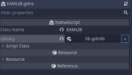 NativeScript property "Library" can not be cleared in the editor · Issue #41015 · godotengine ...