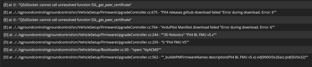 Firmware upgrade: manifest download fails with SSL certificate issue · Issue #10659 · mavlink ...