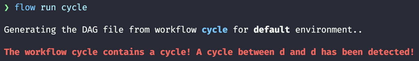 Improve Error Handling For Unknown Variables And Cycles In Workflows · Issue 1127 · Astronomer