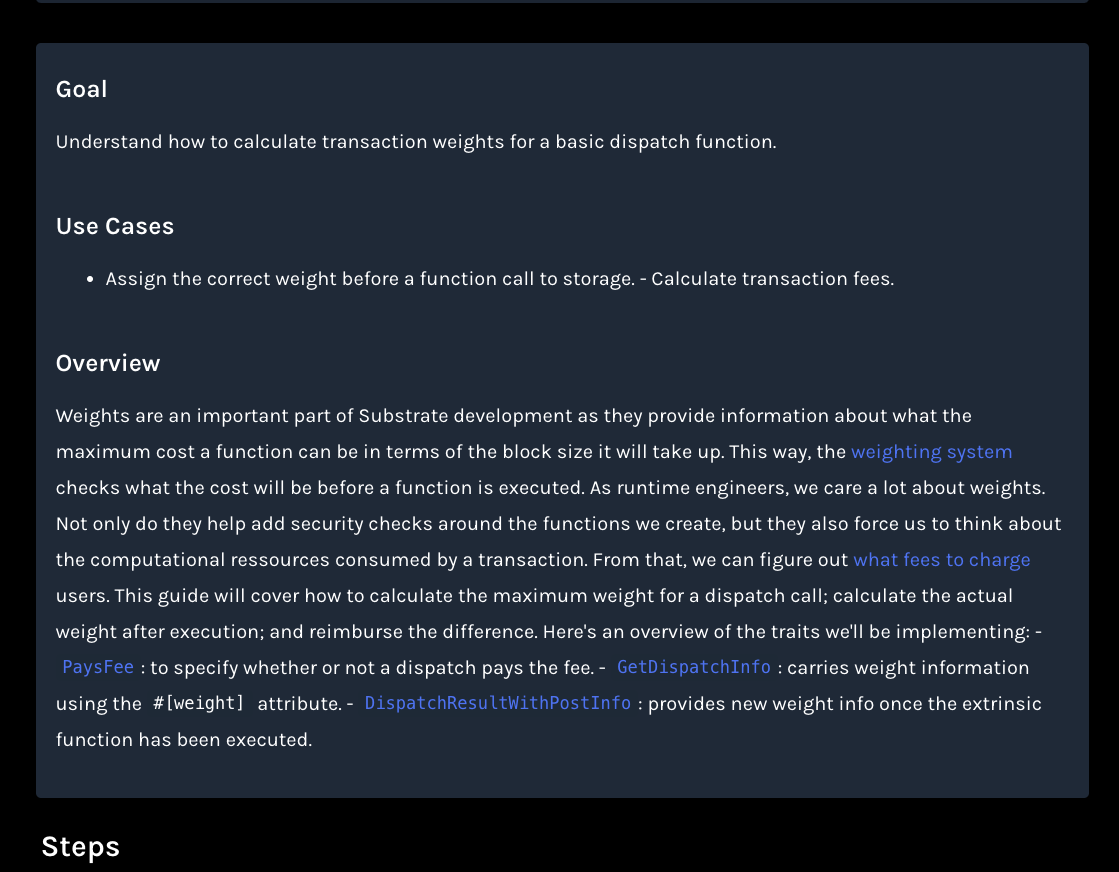 Fix `Objectives` component to allow multi-paragraphs and bullet points · Issue #65 · polkadot ...