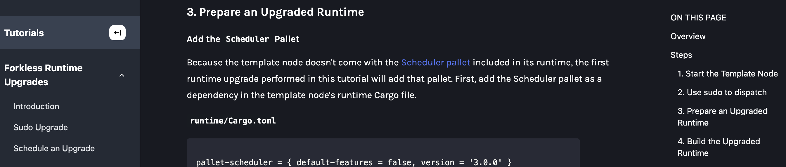 [updated] Fix Highlighting Side Bar When Scrolling · Issue 33 · Polkadot Developers Substrate
