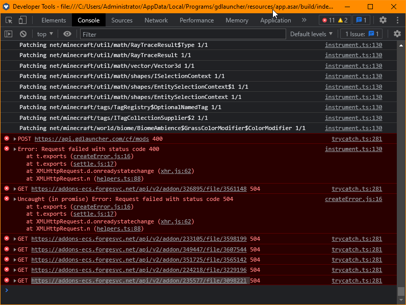 Can't download any modpack. · Issue #1264 · gorilla-devs/GDLauncher · GitHub