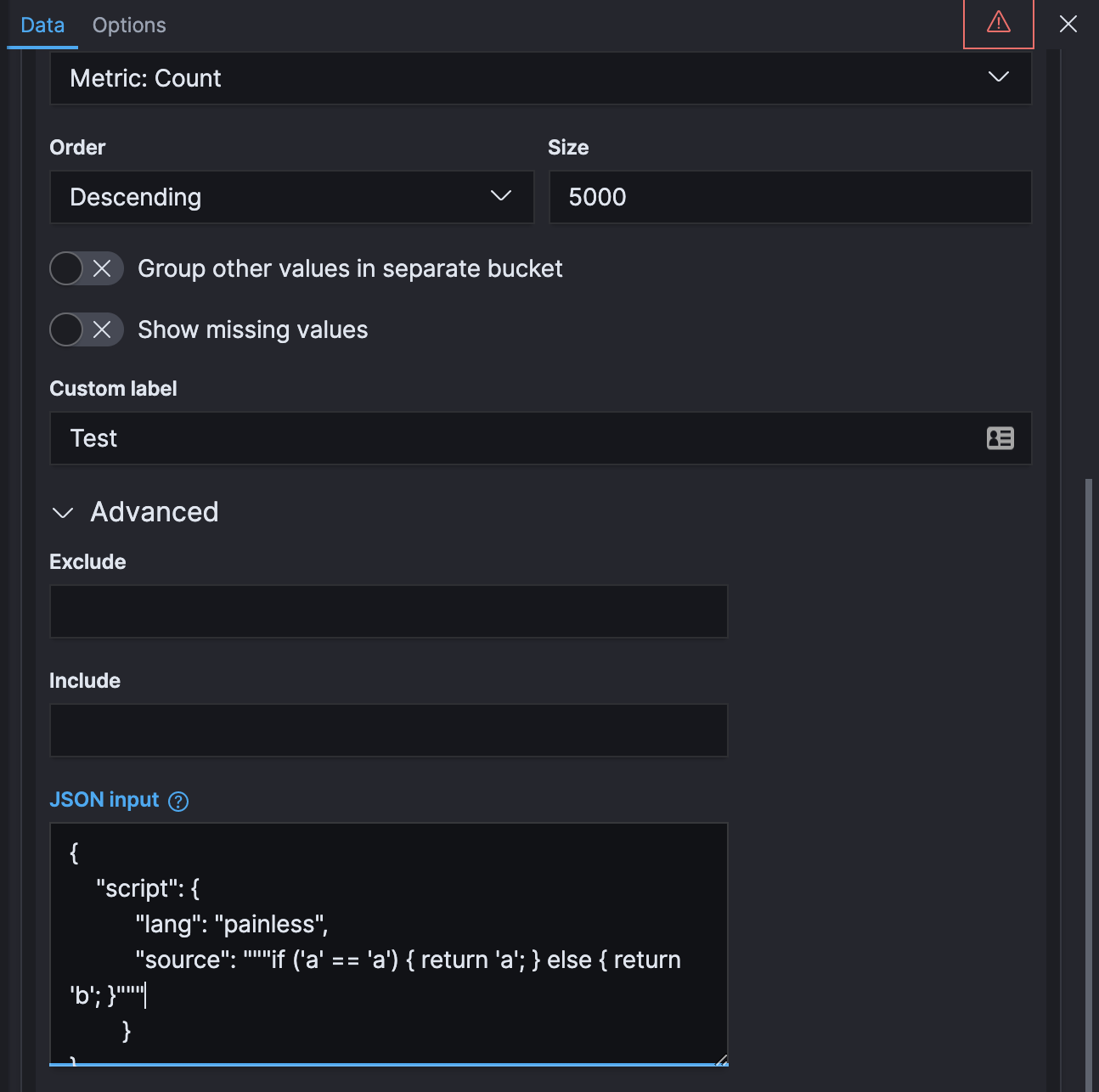 [Vis editor] Triple quote for multiline script should be supported in ...