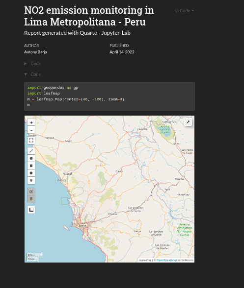 Does Not Render The Leaflet Map In A Ipynb Format · Issue 643 · Quarto Devquarto Cli · Github