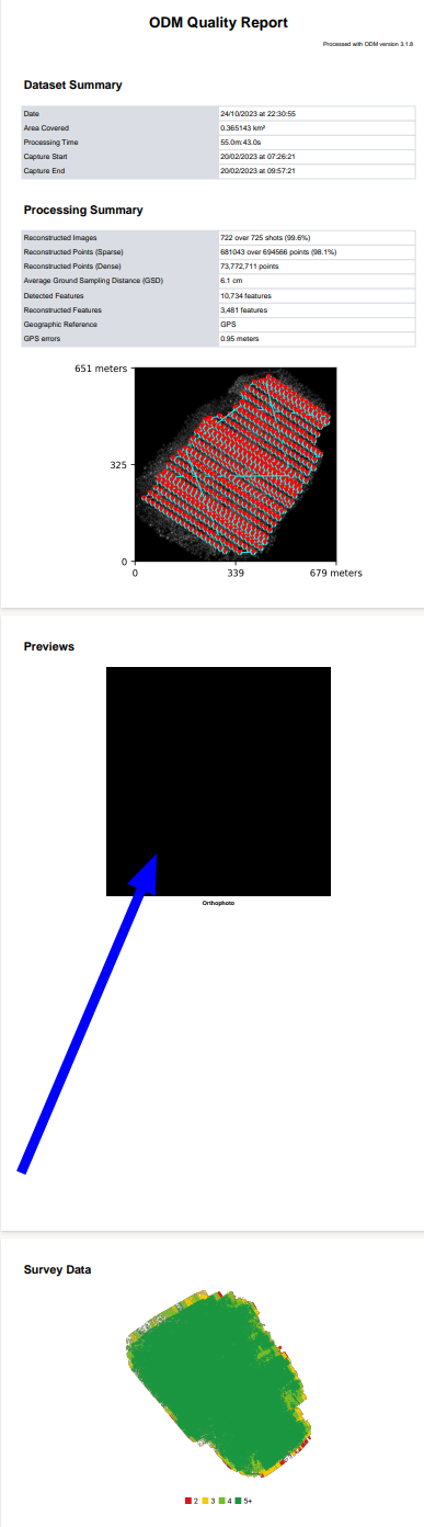 Orthophoto preview in quality report? · Issue #1422 · OpenDroneMap/WebODM · GitHub