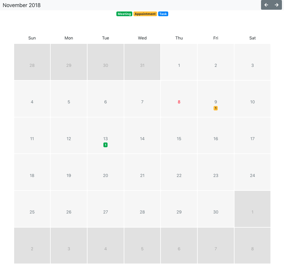 GitHub - MattGabriele/calendar: This is a calendar with no server side ...