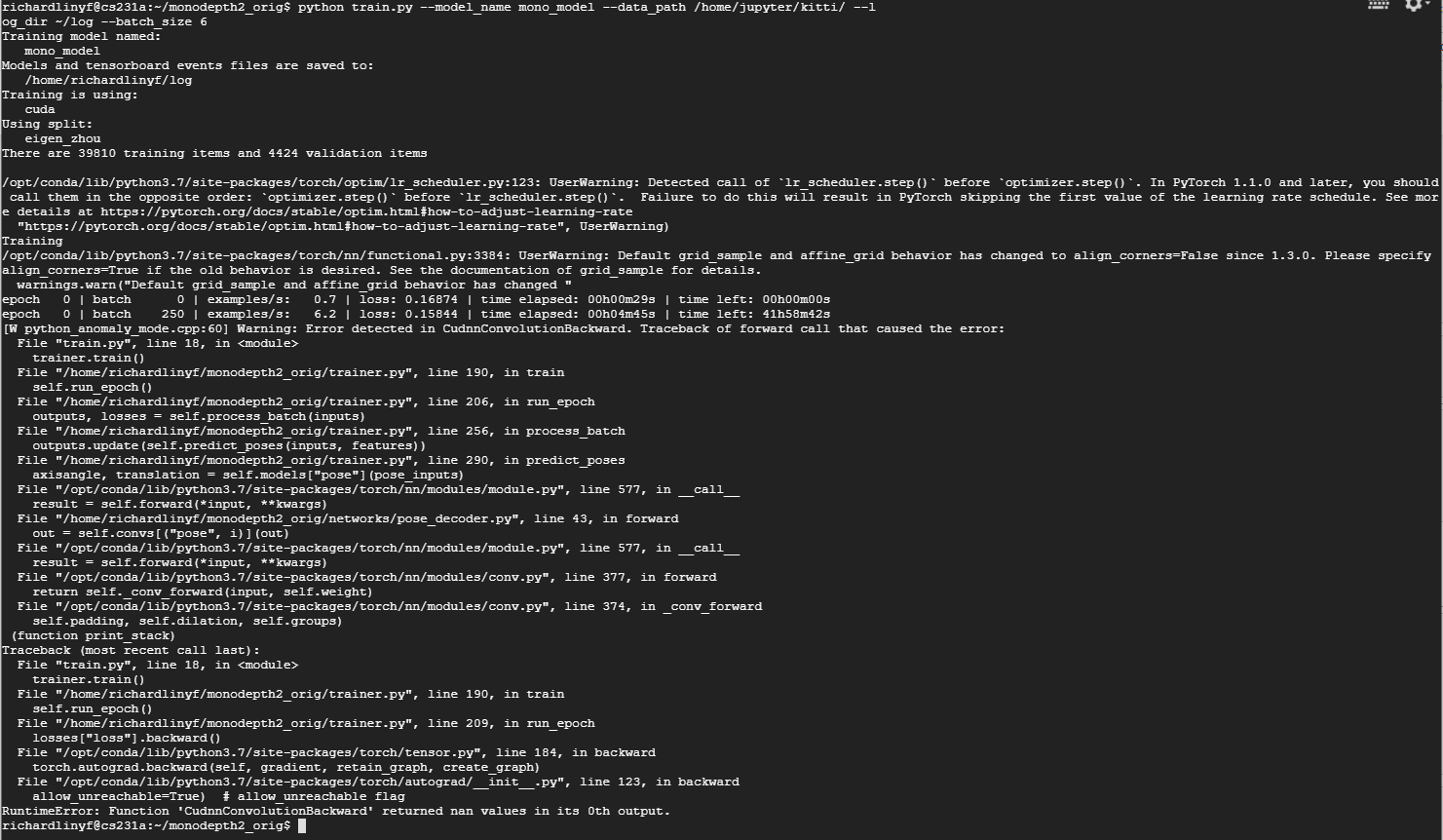 Getting nan as loss when training without modifications · Issue #317 ...