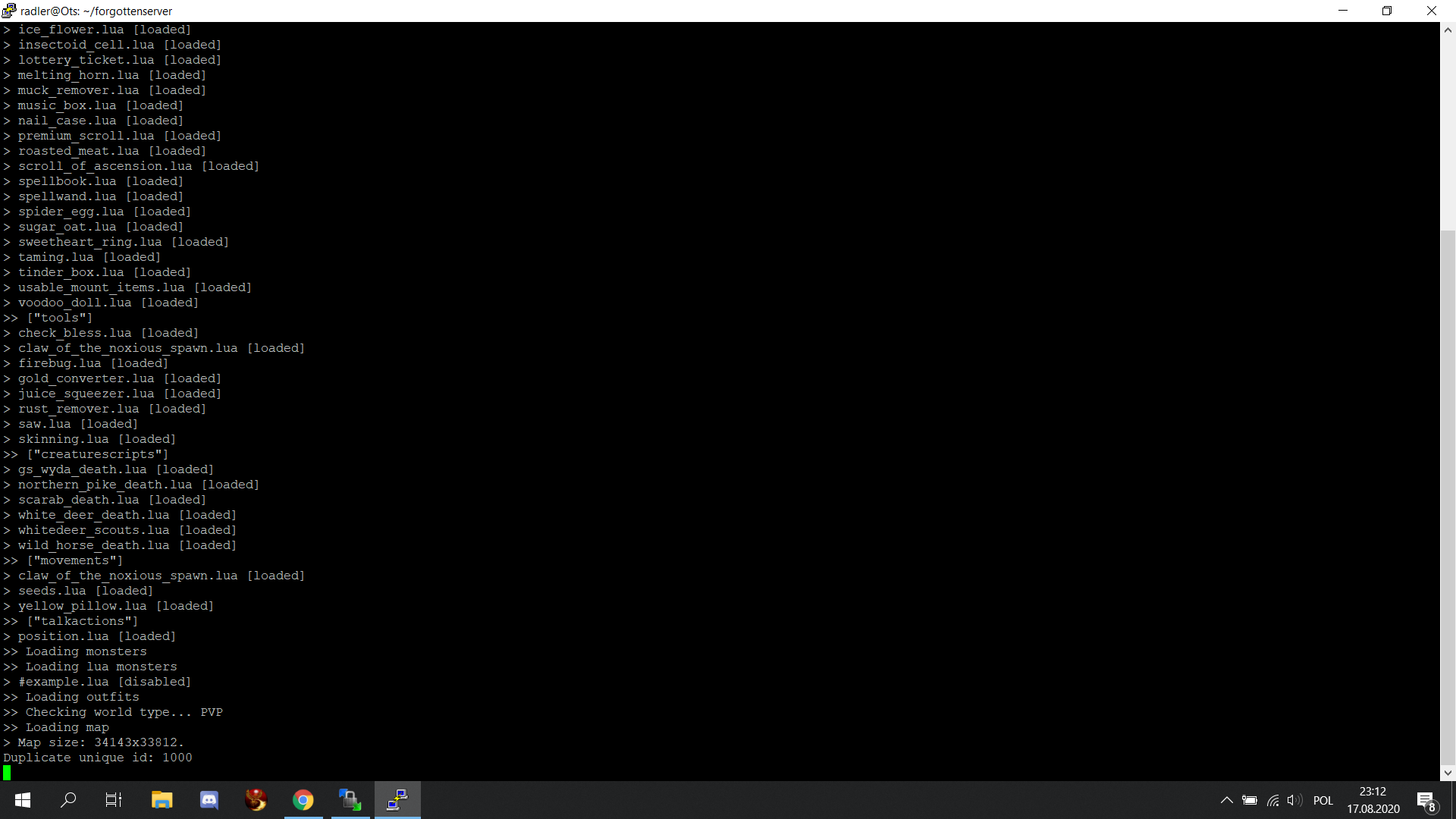 TFS doesn't read imported map. · Issue #3166 · otland/forgottenserver · GitHub