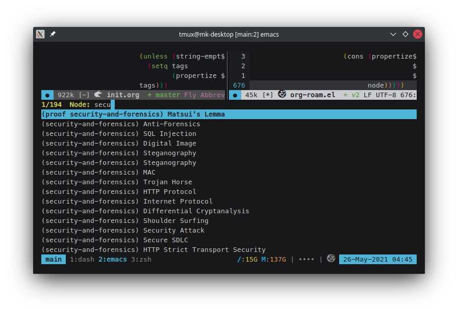 v2 suffix tags in org-roam-node--completions instead of prefix · Issue #1529 · org-roam/org-roam ...