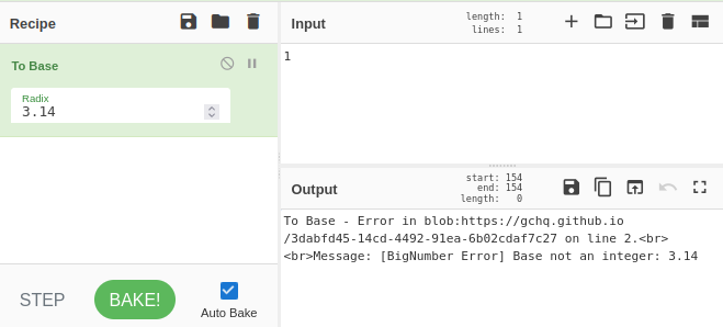 Bug report: "To Base" do not support fractional number bases. · Issue #1233 · gchq/CyberChef ...