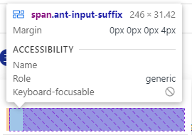 The input component has extra elements · Issue #2989 · ant-design-blazor/ant-design-blazor · GitHub