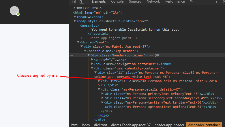 How can I change Persona text color · Issue #5010 · microsoft/fluentui ...