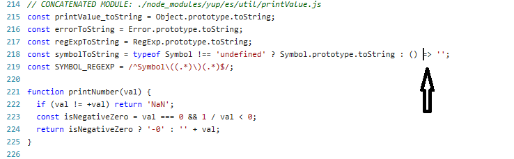 Yupsrcutilprintvalue Contains Es6 Syntax Does Not Work With Ie11 · Issue 1356 · Jquense 