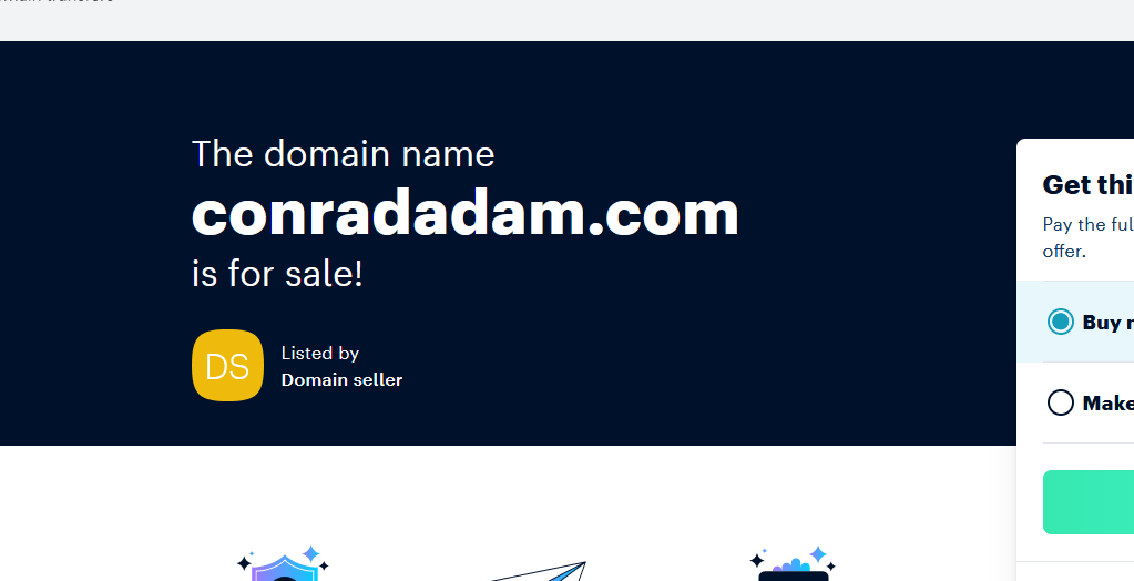 Conrad Adam link is parked / expired · Issue #821 · emmabostian/developer-portfolios · GitHub