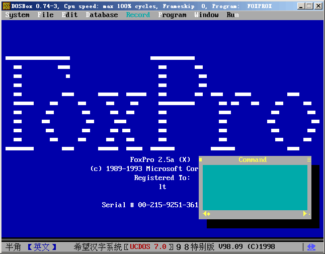 ucdos cannot run on win64 verion · Issue #3991 · joncampbell123/dosbox-x · GitHub