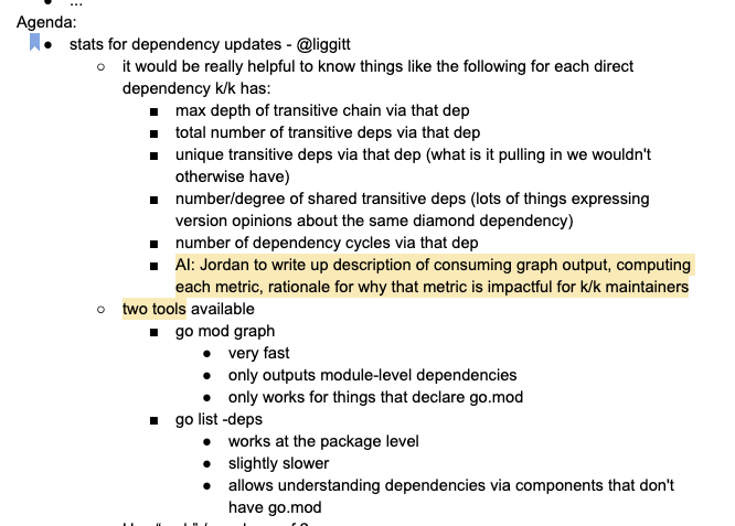 Tools for evaluating dependency updates to Kubernetes · Issue #98698 ...