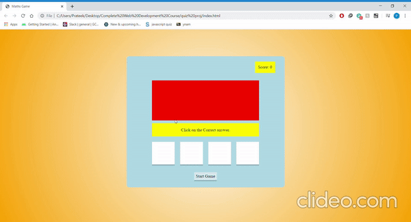 GitHub - Prateek-ps/Maths-Quiz-Project: A fun and an easy Maths ...