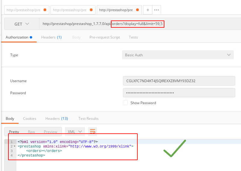 API /orders endpoint inconsistent return format of JSON · Issue #22760 · PrestaShop/PrestaShop ...
