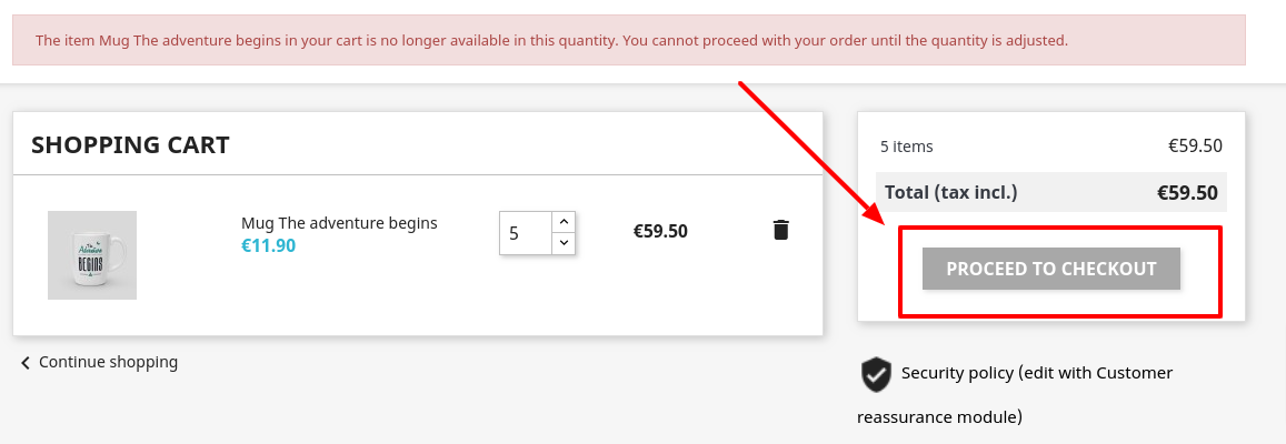 Problem when fast clicking and adding more items to cart than in stock · Issue #23187 ...
