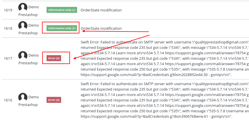 Uncaught Exception: Variable "severity Message" does not exist · Issue #23588 · PrestaShop ...