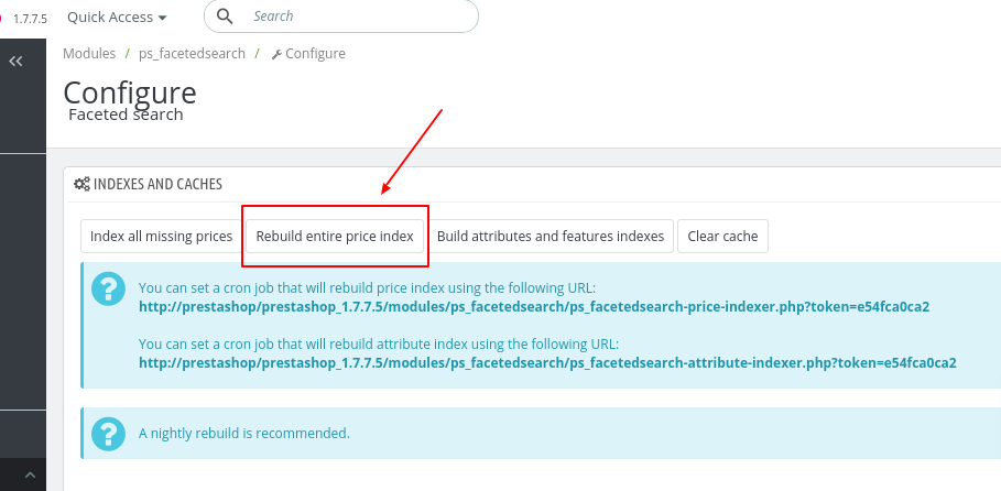 Psfacetedsearch V371 Not Displaying Prices Filter On 1775 · Issue 25282 · Prestashop