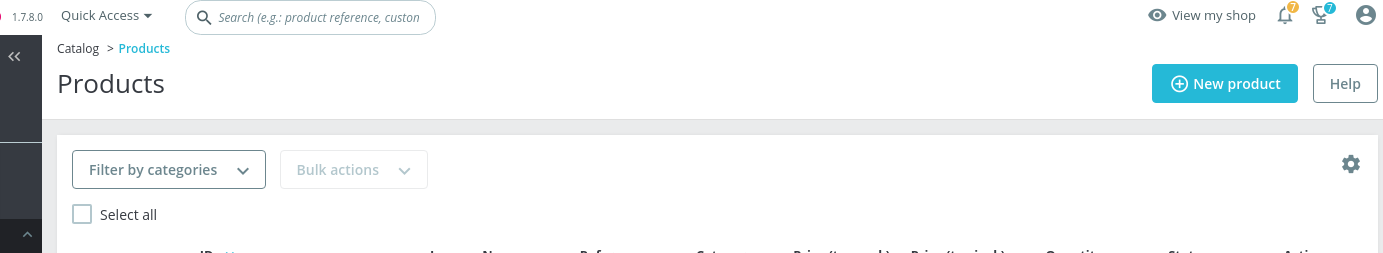 Settings are shown twice in the BO · Issue #26135 · PrestaShop/PrestaShop · GitHub