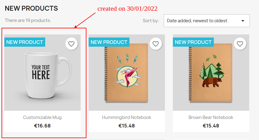Product listed as "New" but without flag · Issue #27737 · PrestaShop ...