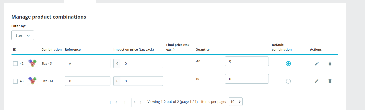 Bo Cant Save A Variation Product With Negative Quantity · Issue 25545 · Prestashop