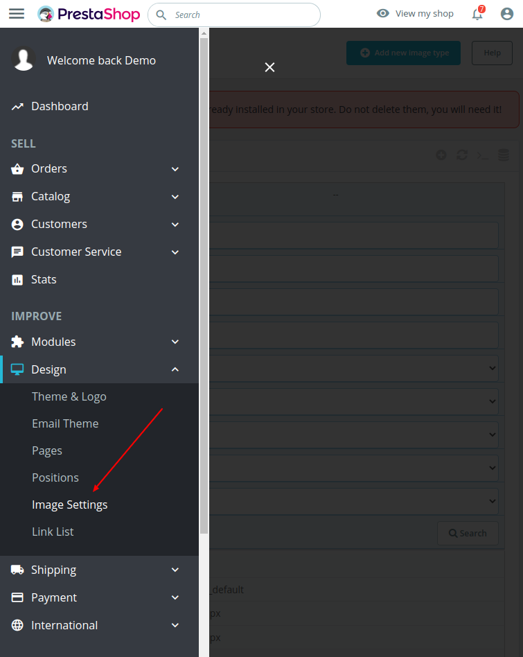 [Responsive - BO] Bad display of active menu item in Legacy pages · Issue #28863 · PrestaShop ...