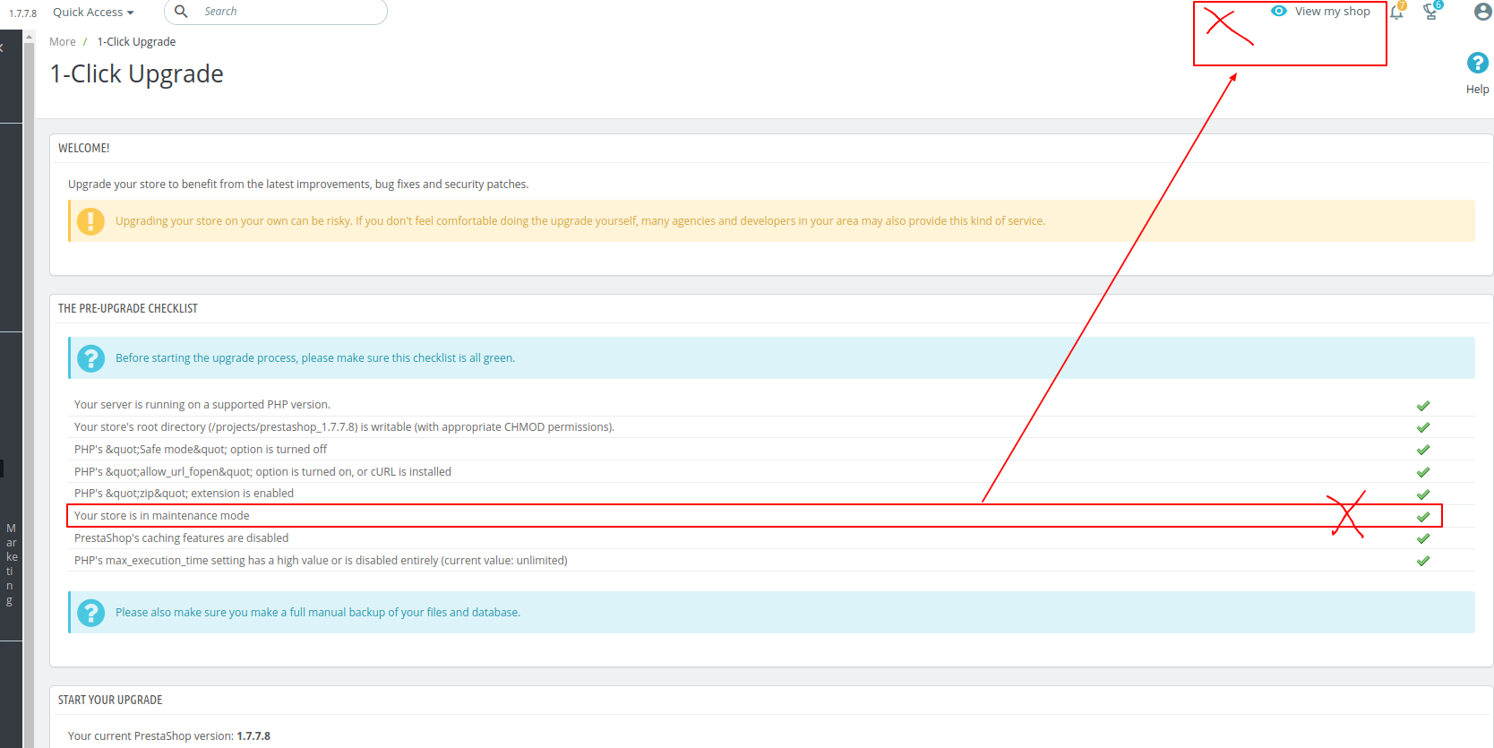 BO>Auto-upgrade shows that maintenance mode is enabled while it's not · Issue #29758 ...
