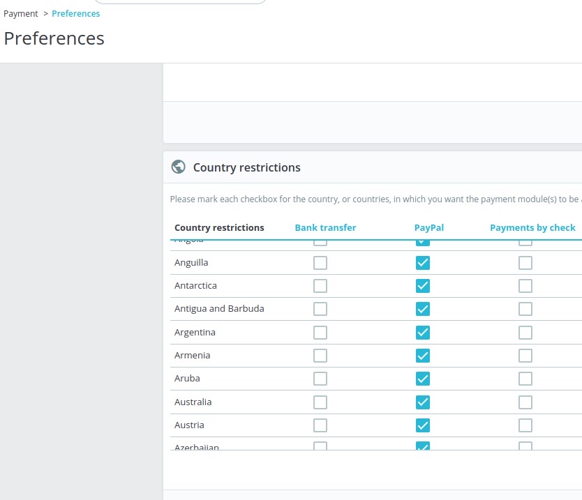 Payment Module Does Not Appear In Australia · Issue 30223 · Prestashopprestashop · Github 