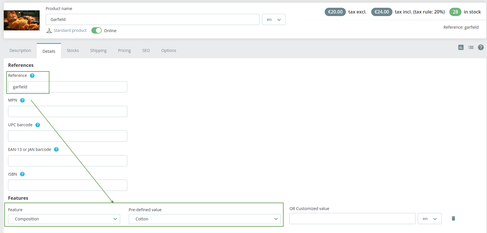 Wrong product details editing · Issue #33656 · PrestaShop/PrestaShop · GitHub