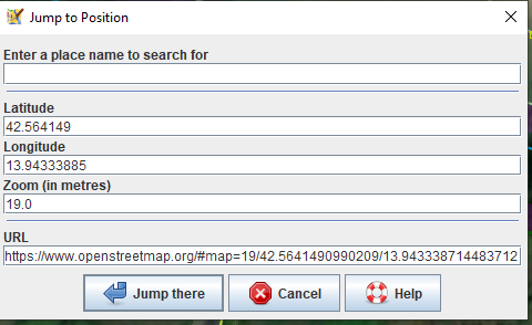 Ability to jump directly to map coordinates by pasting an OSM map ...