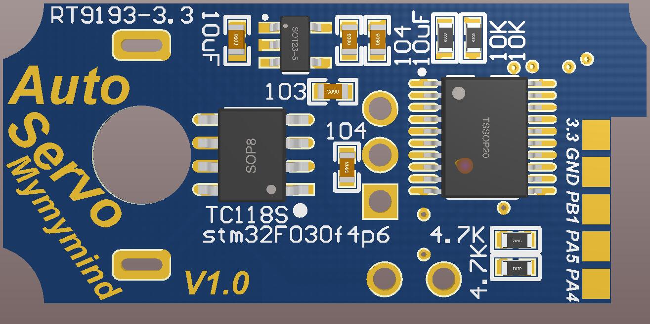 GitHub - Cuixudong/SmartServo: 内嵌单片机的智能舵机
