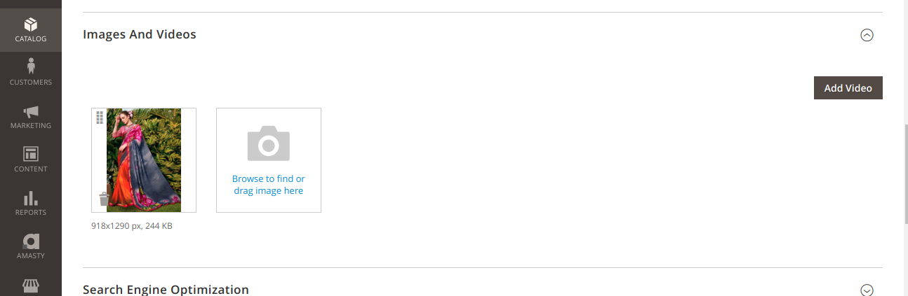 image roles( base, small and thumbnail) is not set via rest api rest/V1/products/{sku}/media ...