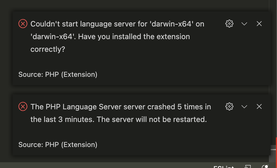 Extension Fails To Start Php Server On Latest · Issue 211 · Devsensephptools Docs · Github