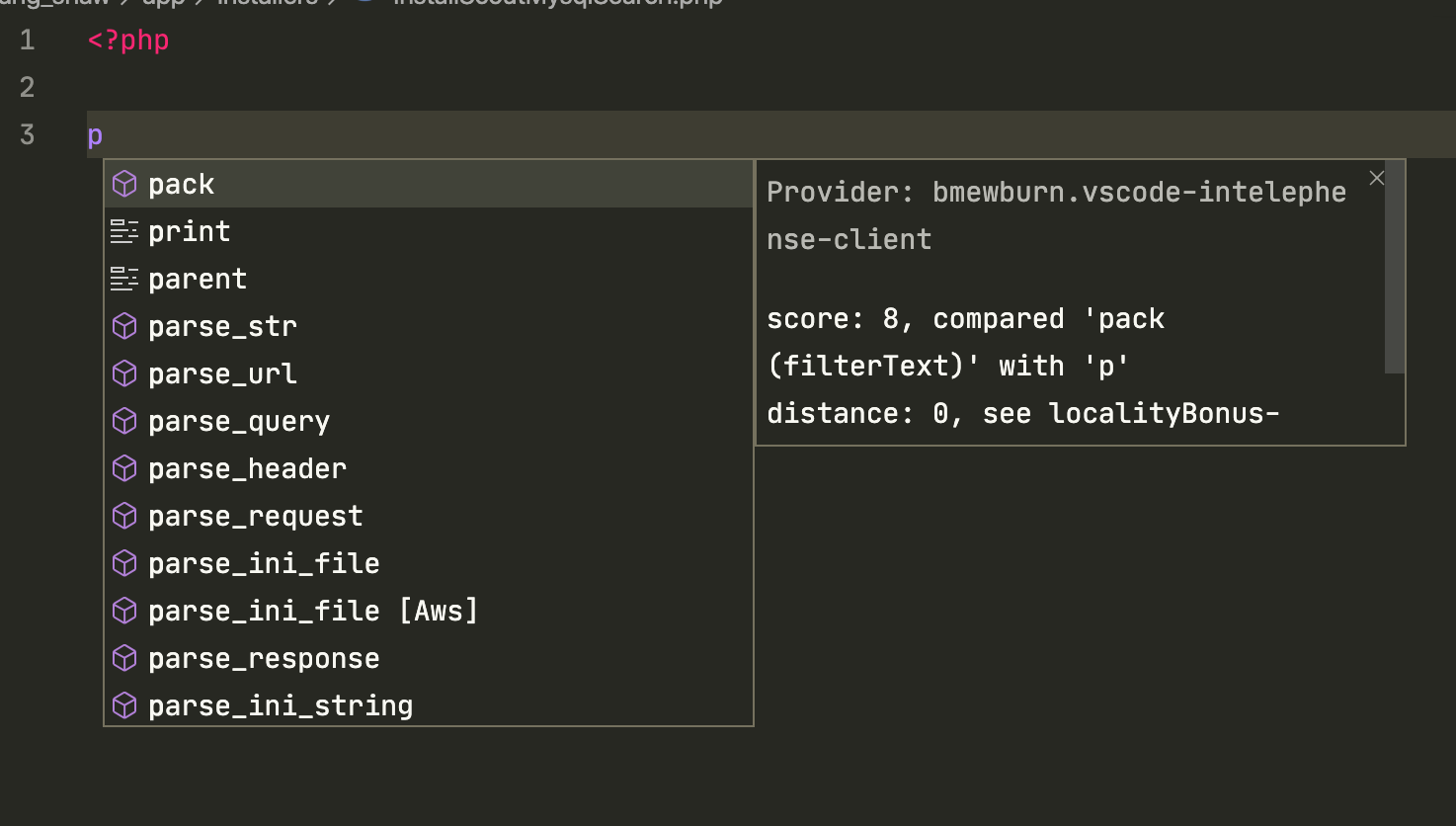 Autocompletion popup description box (with debug info?) · Issue #992 · bmewburn/vscode ...