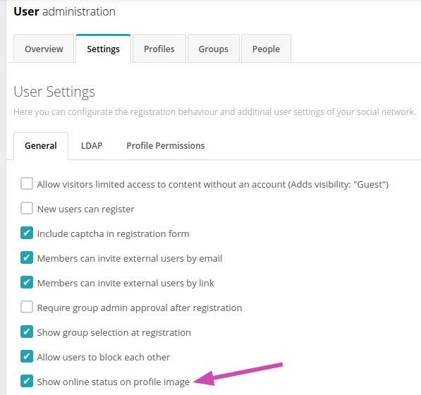 Add the possibility to display if users are online · Issue #6295 ...
