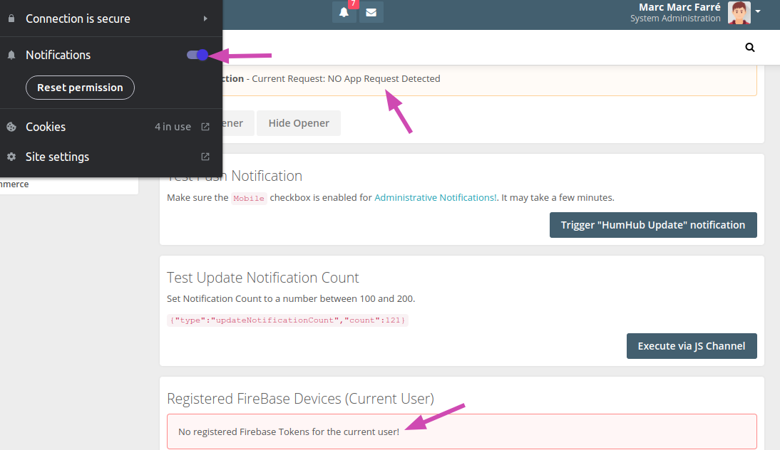 No notification anymore using push.humhub.com · Issue #23 · humhub/fcm-push · GitHub