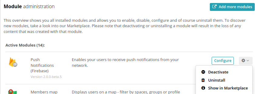 Users allowed to manage settings can access to module configurations · Issue #6174 · humhub ...