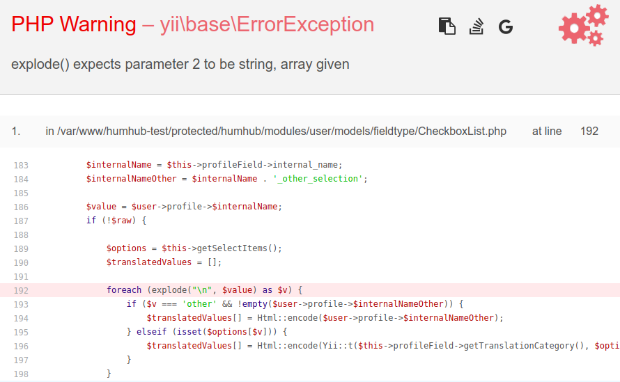 Bug in models/filetype/CheckboxList.php · Issue #3566 · humhub/humhub · GitHub