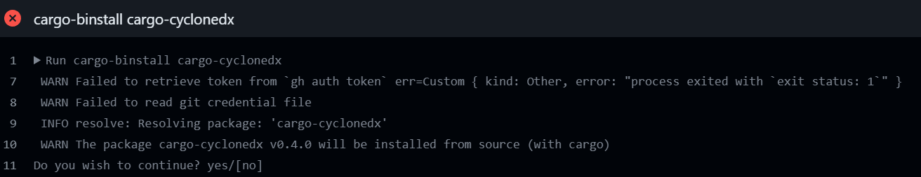 Add support for `cargo binstall` · Issue #552 · CycloneDX/cyclonedx-rust-cargo · GitHub