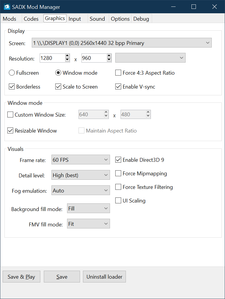 Resizable window: Incorrect culling after changing window size · Issue #109 · X-Hax/sadx-mod ...