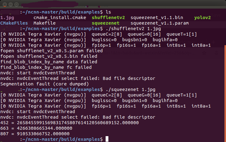 nvidia jetson agx xavier squeezenet with gpu inference have some questions · Issue #1908 ...