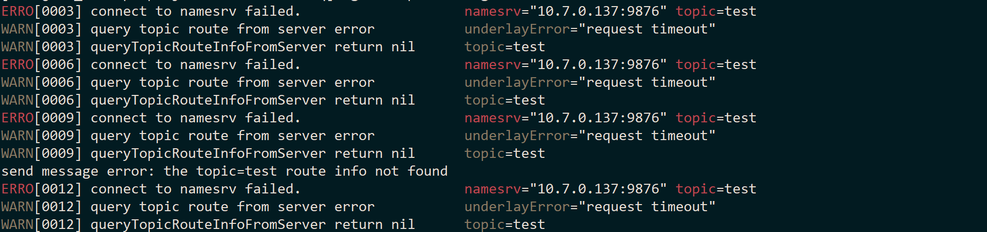 rocketmq-client-go not support rocketmq version 3.6.4 · Issue #821 · apache/rocketmq-client-go ...