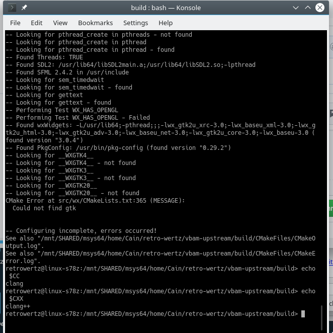 [Build issue]Cmake fails when using clang/clang++ in Tumbleweed · Issue ...