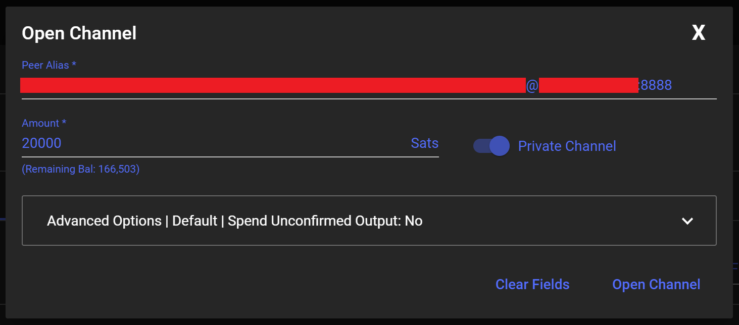 Cannot open channel (Button does nothing and gives no errors) · Issue #986 · Ride-The-Lightning ...