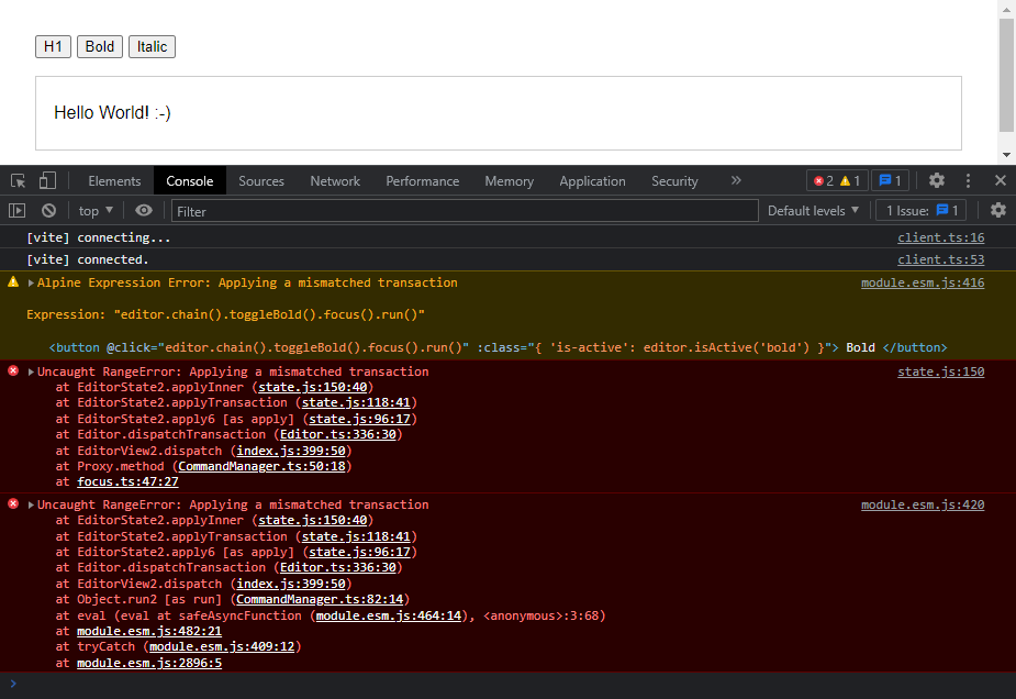 Quick start guides issues · ueberdosis tiptap · Discussion #2707 · GitHub