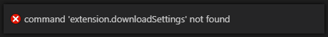 Several "Command not found" errors concerning different extensions ...